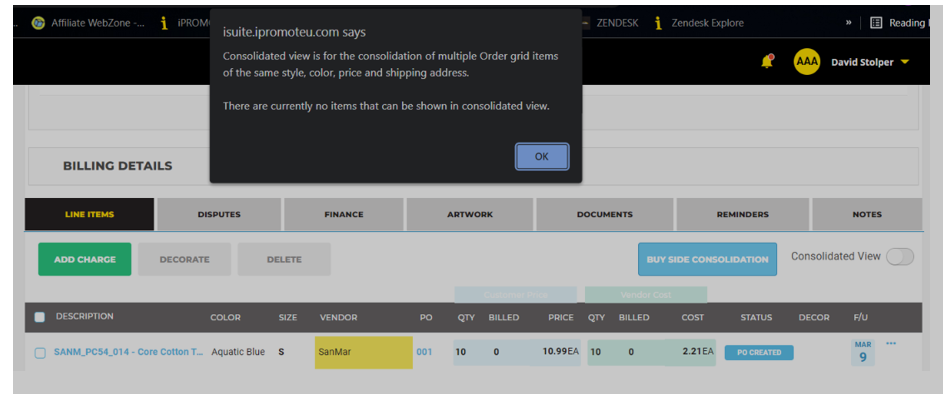 How to use Consolidated View – iPROMOTEu Affiliate Services